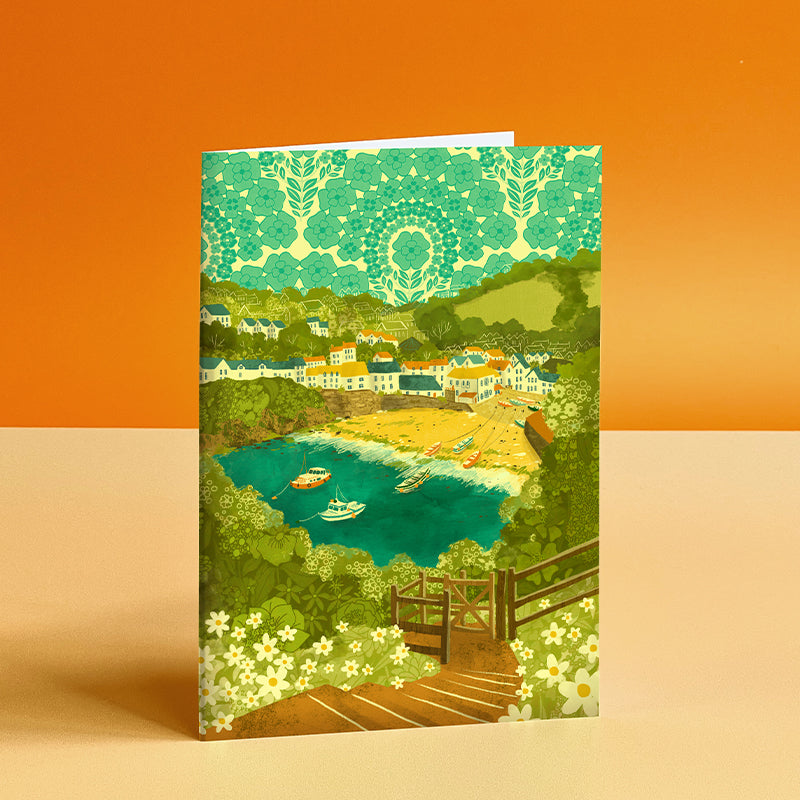 Cornwall Port Isaac Card – Emy Lou Holmes