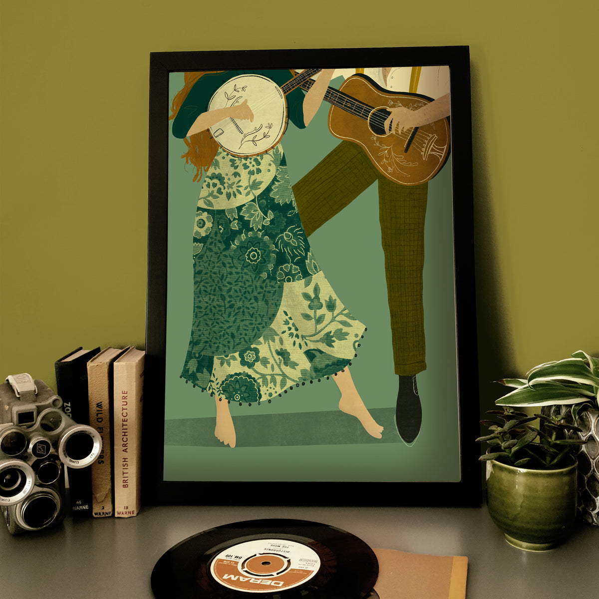 Britpop A3 Print – Emy Lou Holmes