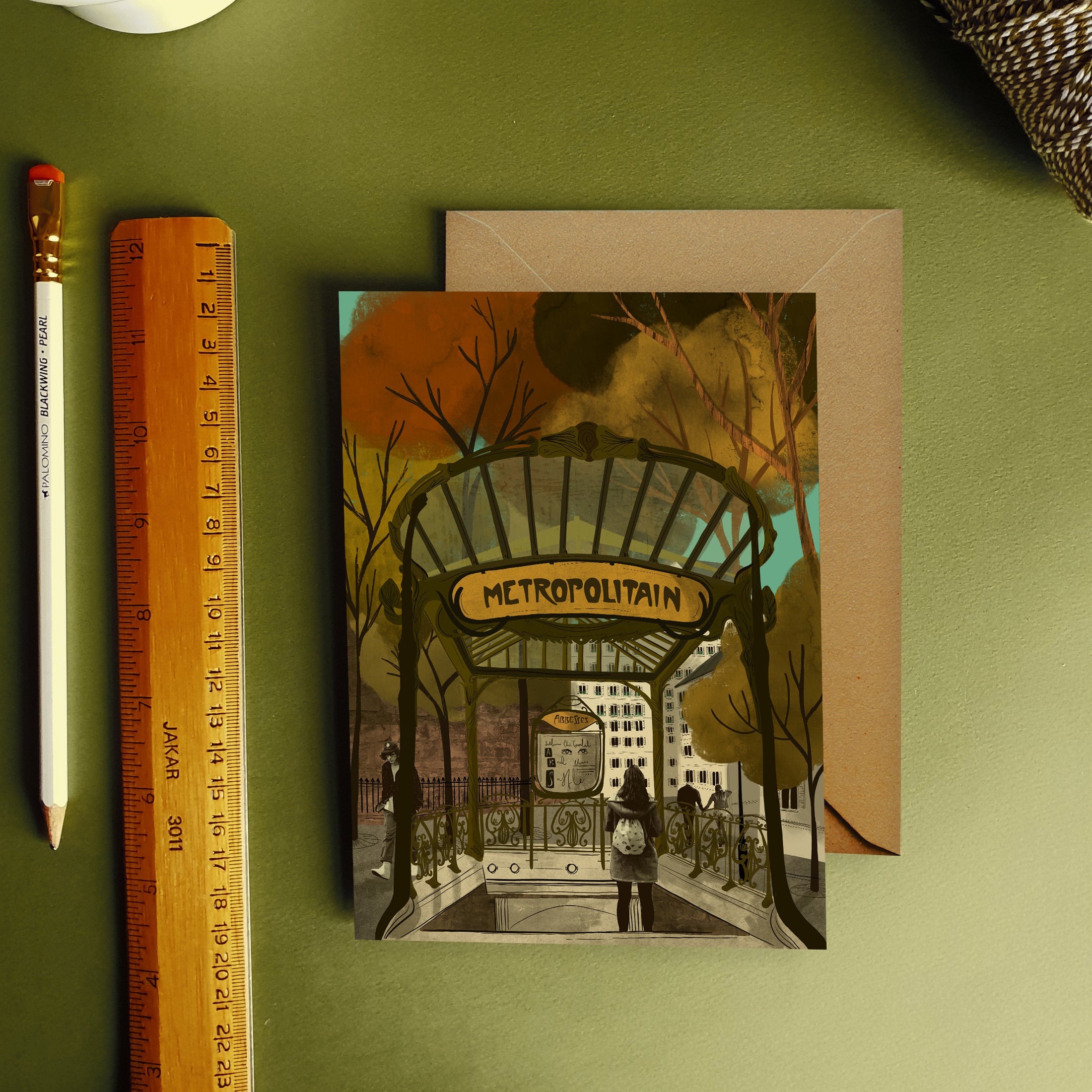 Paris Metro Card – Emy Lou Holmes