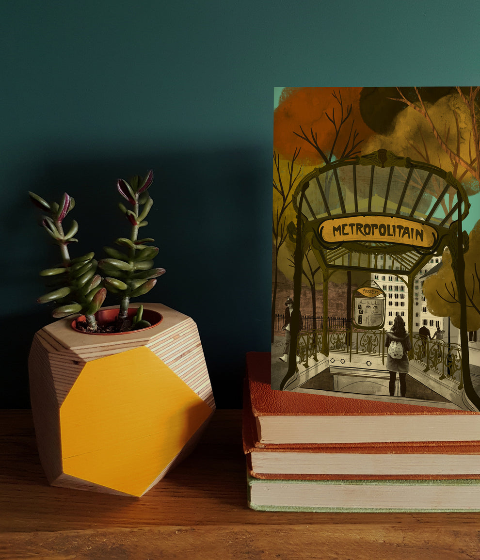 Paris Metro Card – Emy Lou Holmes