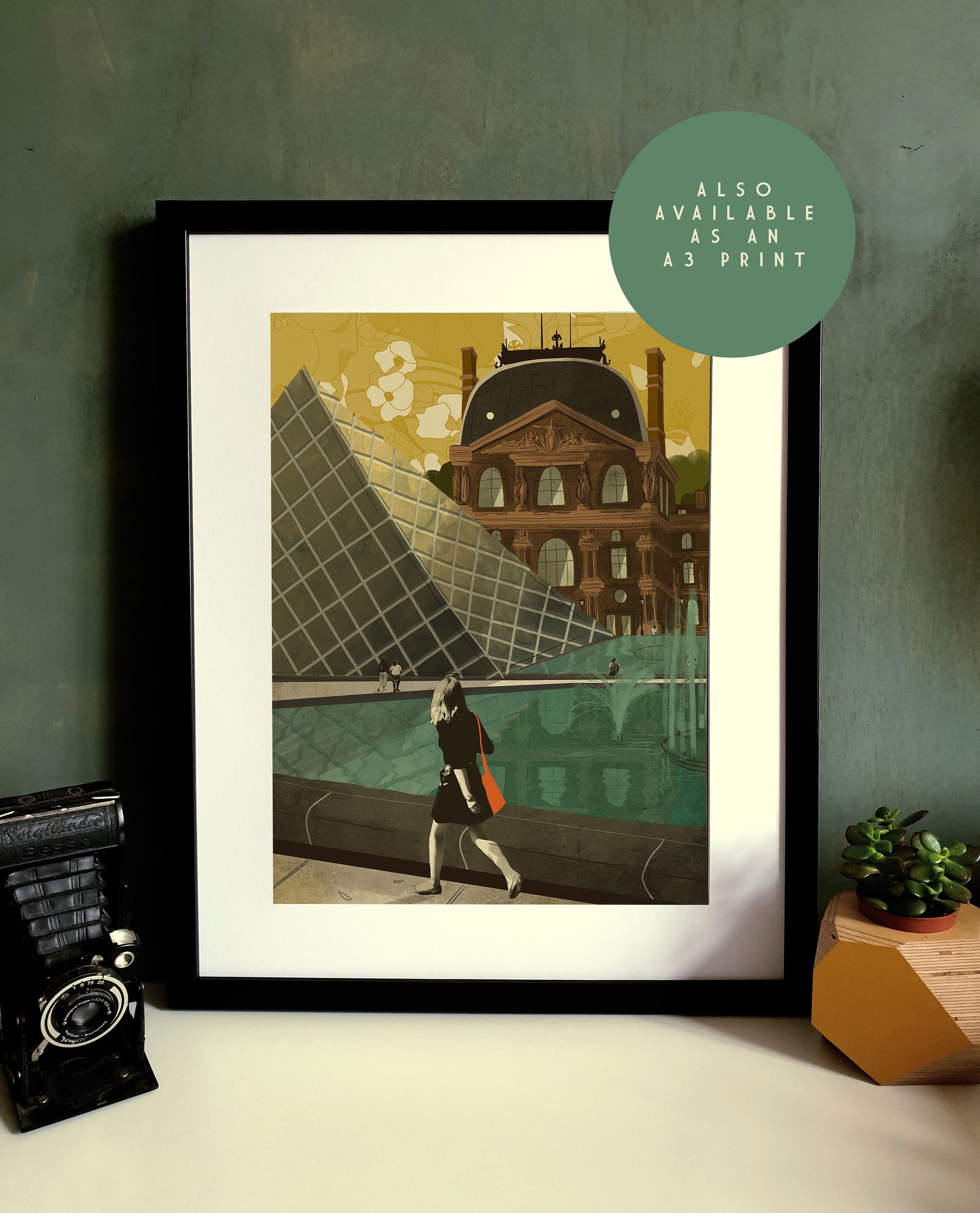 Paris Louvre Museum Card – Emy Lou Holmes