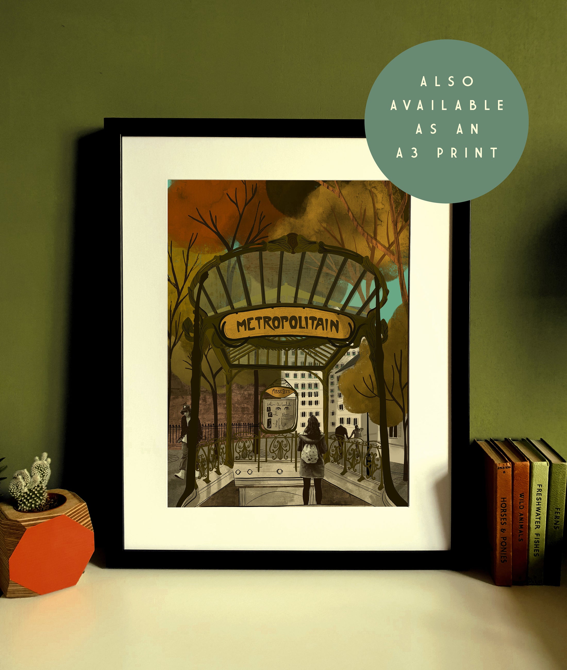 Paris Metro Card – Emy Lou Holmes