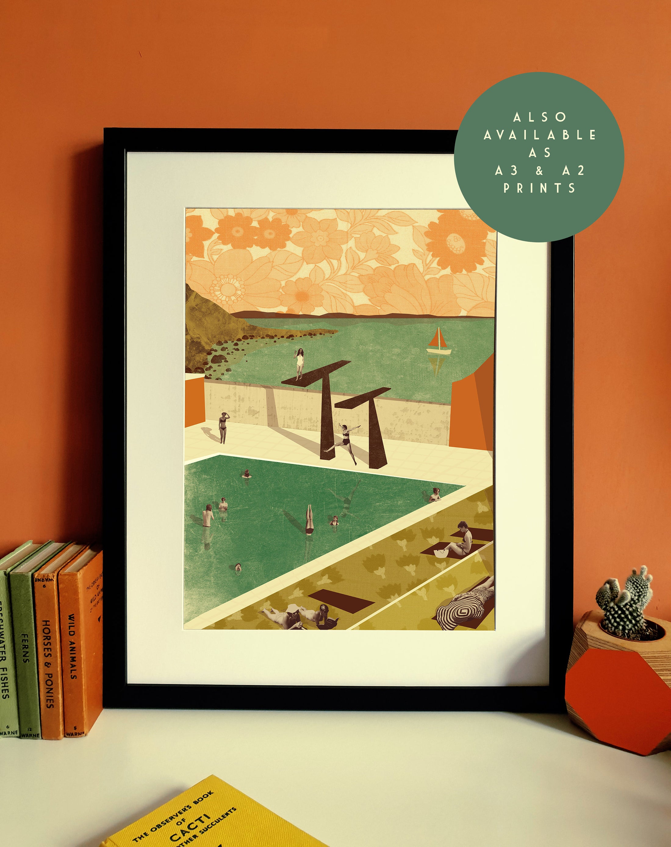 Portishead Lido Card – Emy Lou Holmes